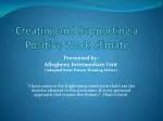 PPT - Creating a Positive Work Environment PowerPoint Presentation ...
