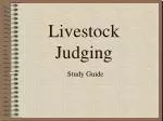 PPT - Breeds of Livestock Dairy – Beef – Swine - Sheep PowerPoint ...