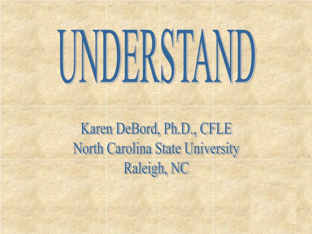 PPT - UNDERSTAND PowerPoint Presentation, free download - ID:3143919