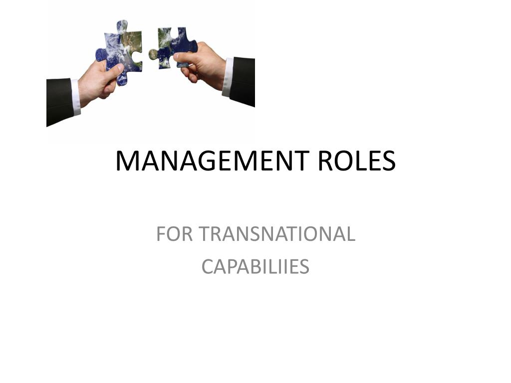 PPT - MANAGEMENT ROLES PowerPoint Presentation, free download - ID:3145024