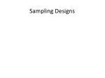 PPT - Sampling Designs PowerPoint Presentation, free download - ID:5530022