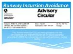 PPT - Anatomy of a Runway Incursion PowerPoint Presentation, free ...
