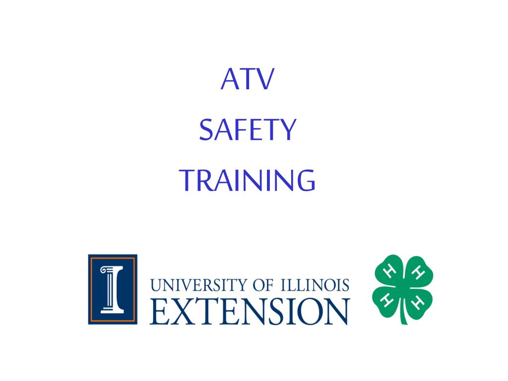 PPT - ATV SAFETY TRAINING PowerPoint Presentation, free download - ID ...