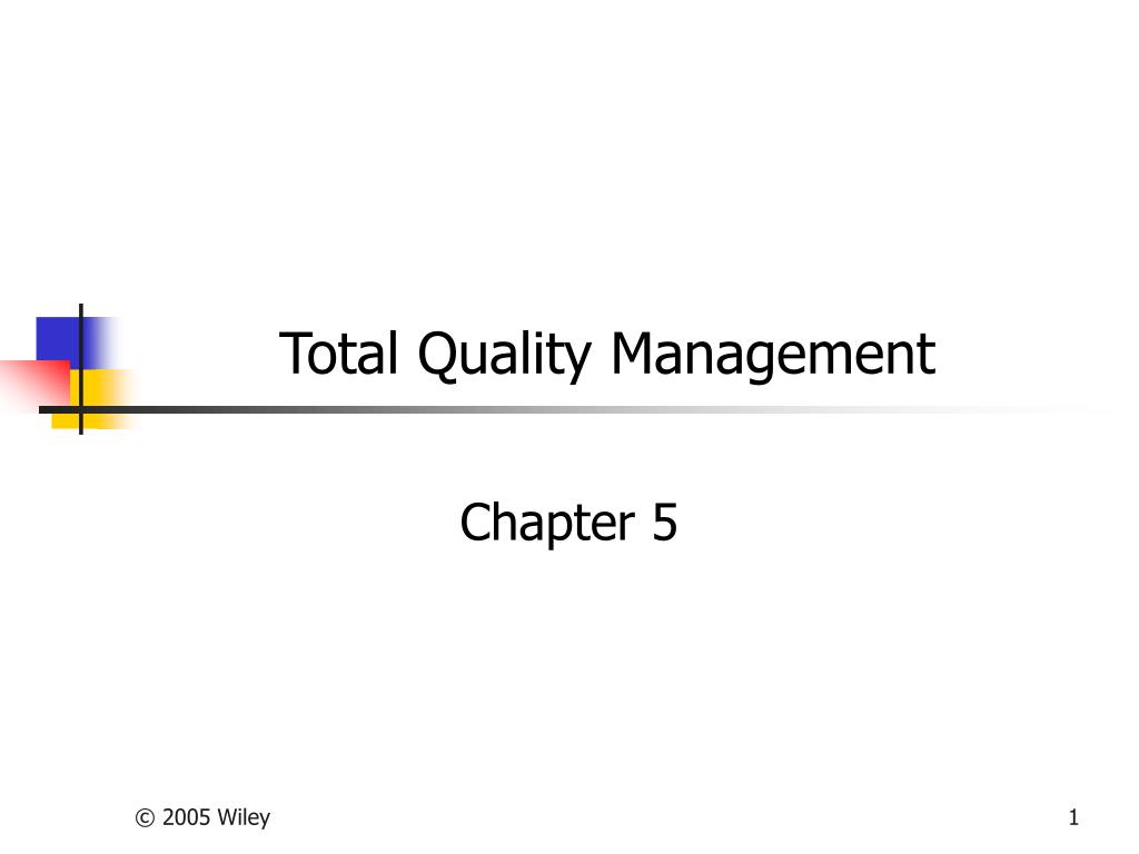 PPT - Total Quality Management PowerPoint Presentation, free download ...