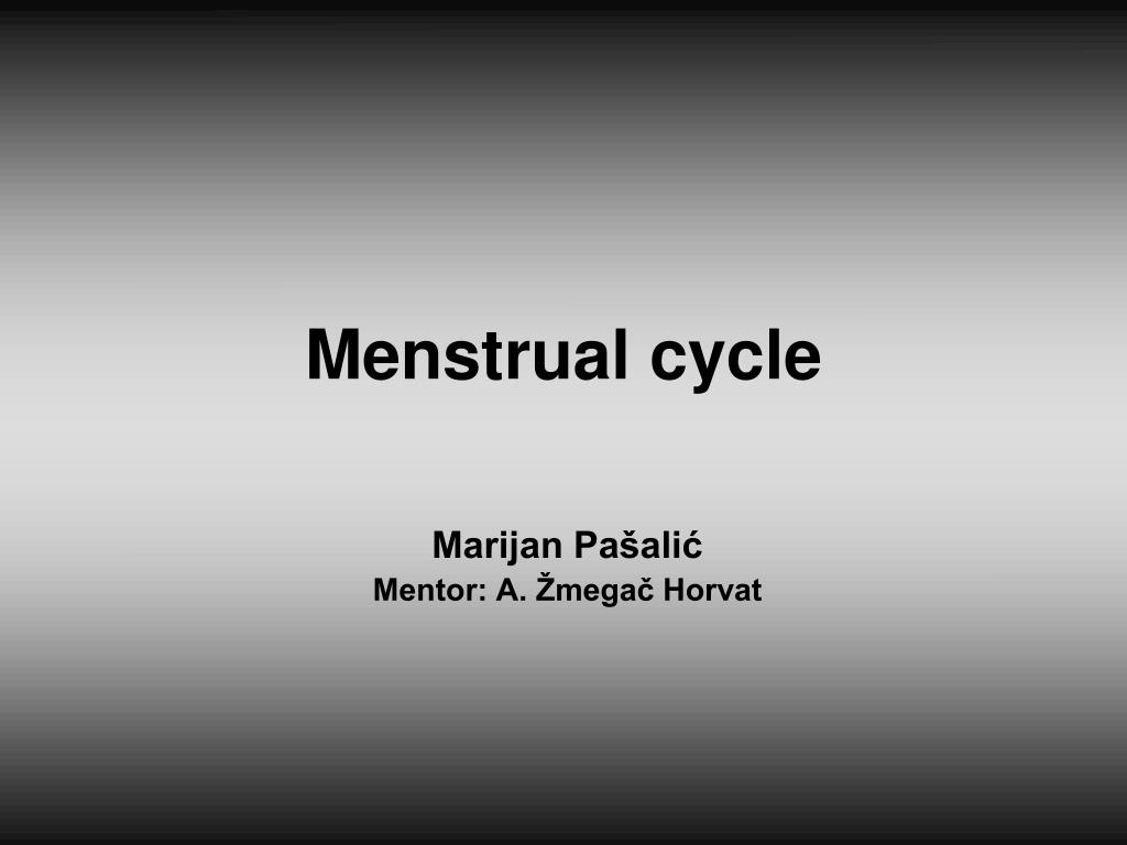 PPT - Menstrual cycle PowerPoint Presentation, free download - ID:3148116