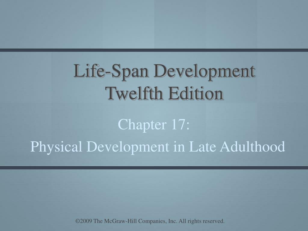 PPT - Life-Span Development Twelfth Edition PowerPoint Presentation ...