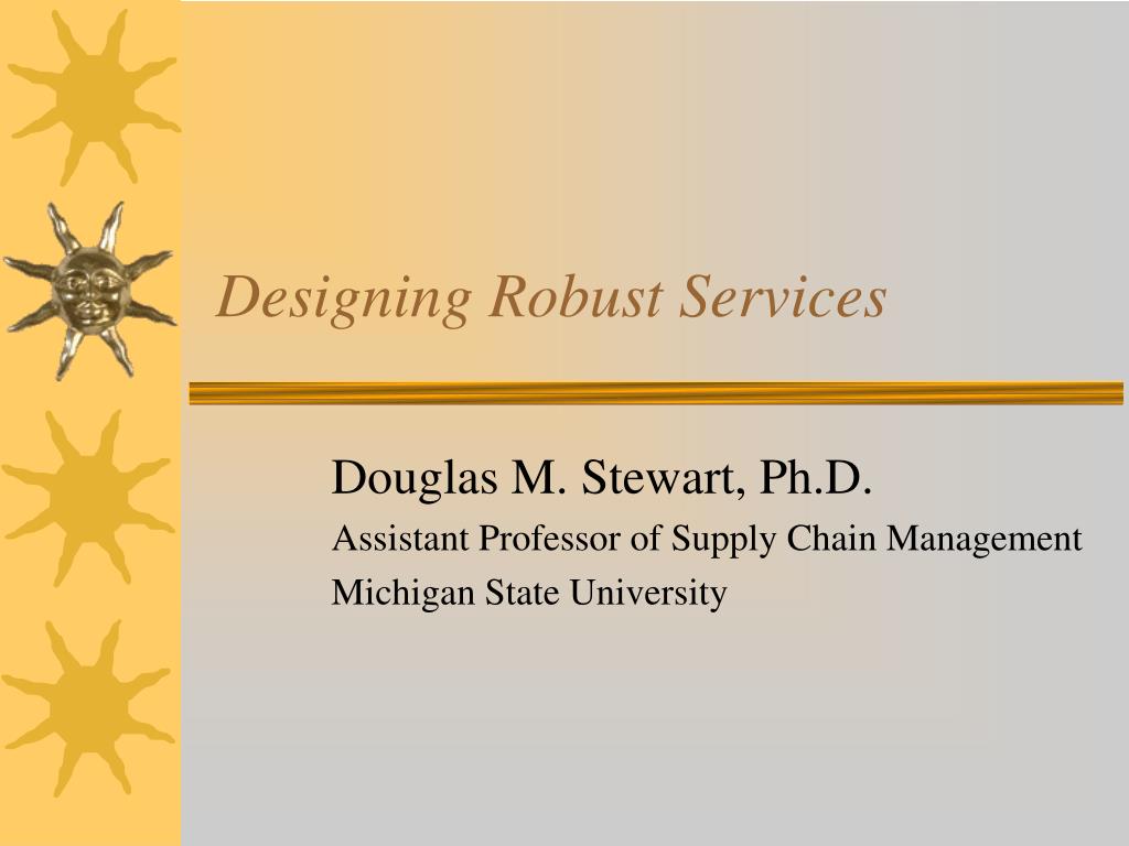 PPT - Designing Robust Services PowerPoint Presentation, free download ...
