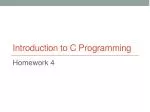PPT - Introduction to C Programming Language PowerPoint Presentation ...
