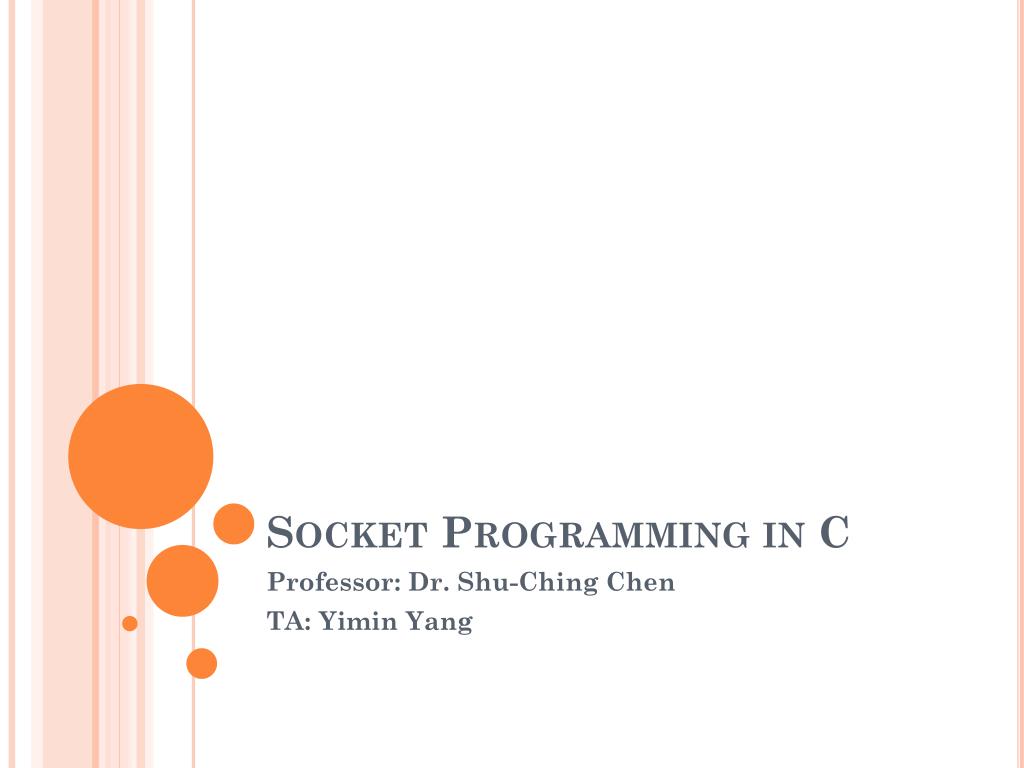 PPT - Socket Programming in C PowerPoint Presentation, free download ...