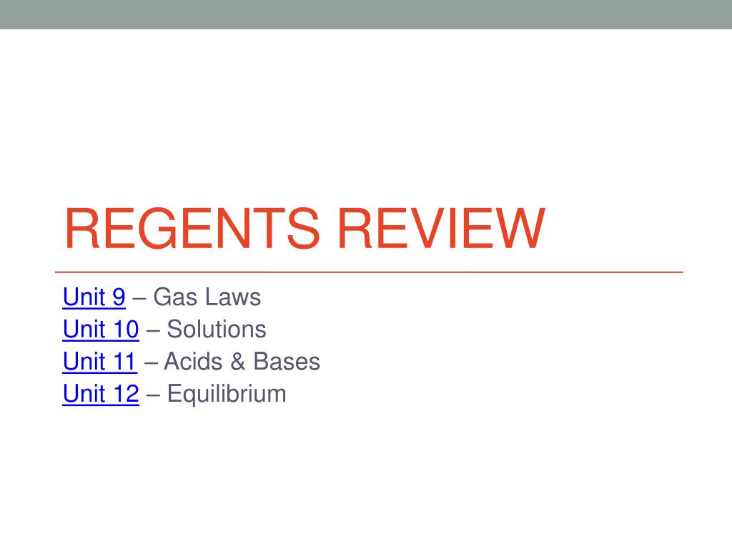 PPT - Regents Review PowerPoint Presentation, free download - ID:3157418
