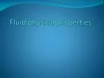 PPT - Chapter 1 FLUID PROPERTIES PowerPoint Presentation, free download ...