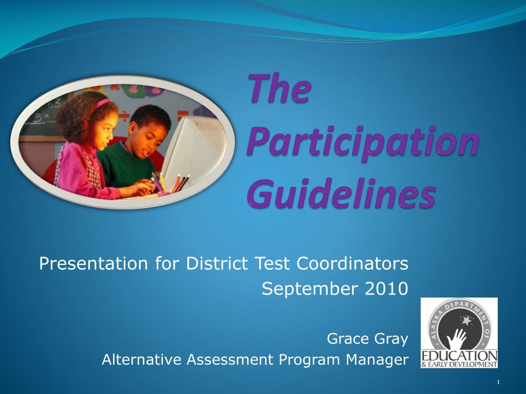 PPT - The Participation Guidelines PowerPoint Presentation, free ...