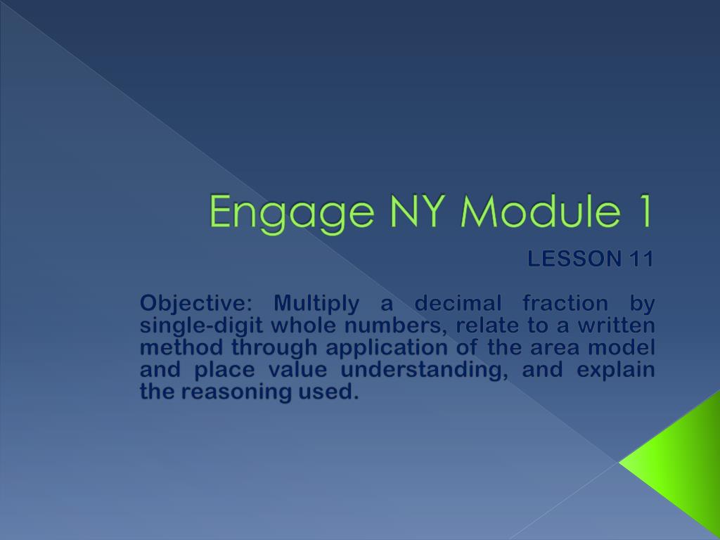 PPT - Engage NY Module 1 PowerPoint Presentation, free download - ID ...