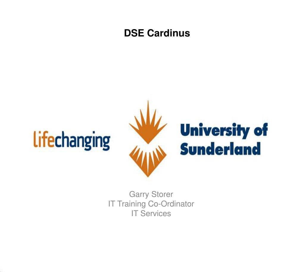 PPT - DSE Cardinus PowerPoint Presentation, free download - ID:3164502