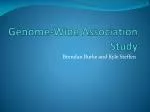 PPT - Genome-wide association studies (GWAS) PowerPoint Presentation ...