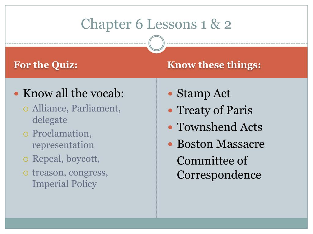 PPT - Chapter 6 Lessons 1 & 2 PowerPoint Presentation, free download ...