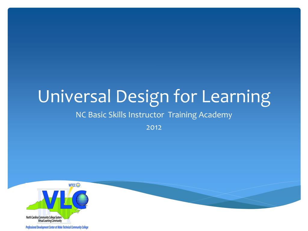PPT - Universal Design for Learning: Engaging All Students Online ...