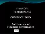 PPT - Financial Performance PowerPoint Presentation, free download - ID ...