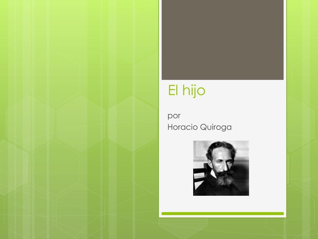 PPT - El hijo PowerPoint Presentation, free download - ID:3174401