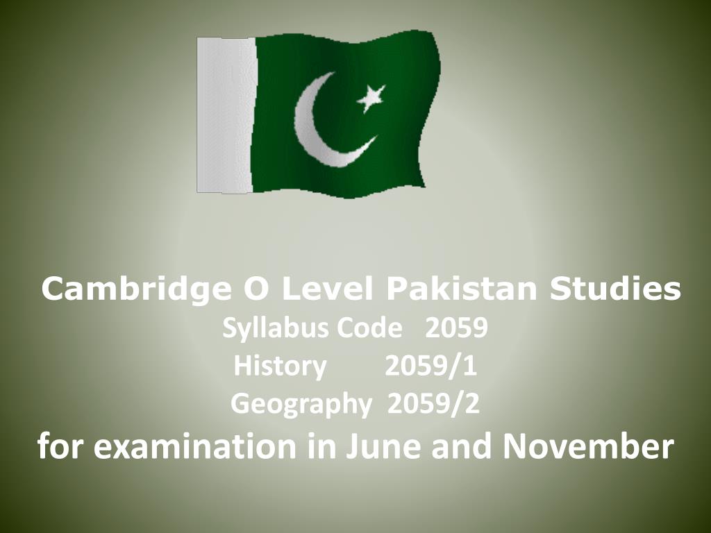 PPT - Scope of studying Pakistan Studies PowerPoint Presentation, free ...