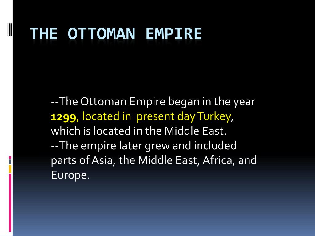 PPT - THE OTTOMAN EMPIRE PowerPoint Presentation, free download - ID ...