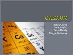 PPT - Calcium PowerPoint Presentation, free download - ID:1906093