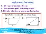 PPT - Basic Geometry Perimeter & Circumference PowerPoint Presentation ...