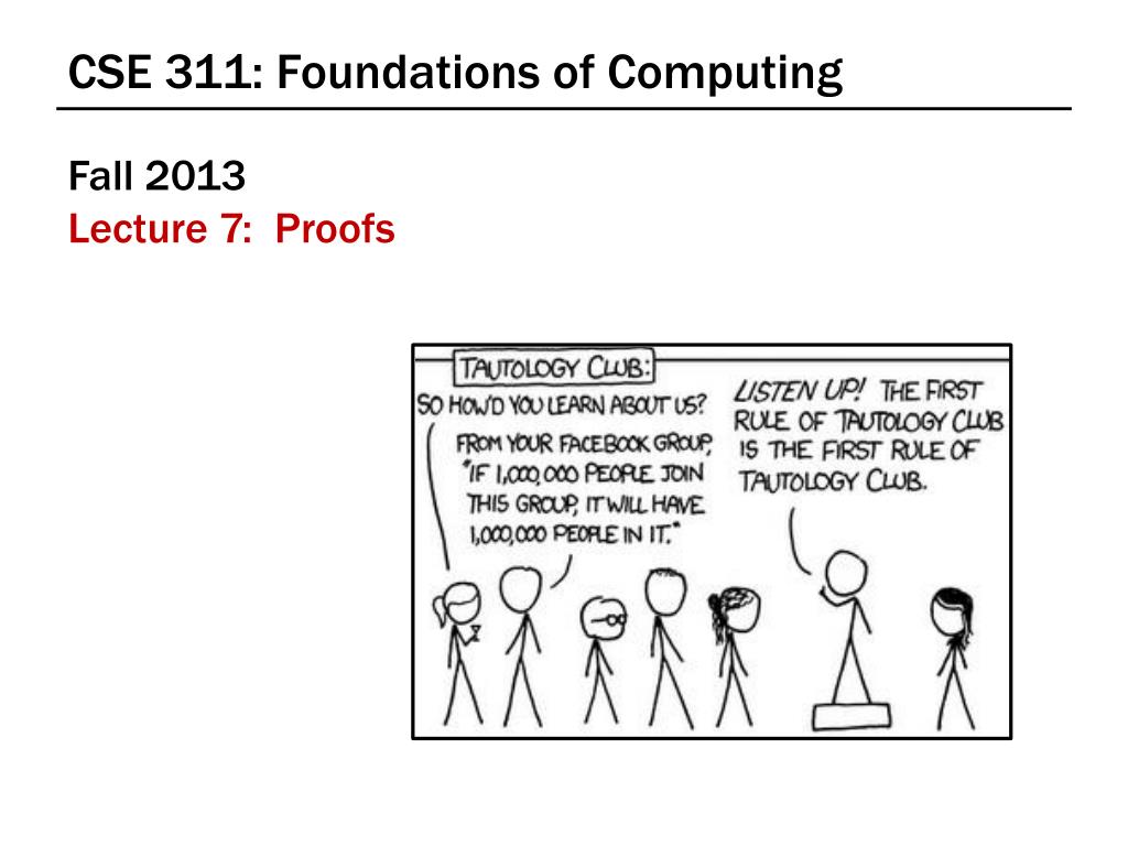 PPT - CSE 311: Foundations of Computing PowerPoint Presentation, free download - ID:3181782