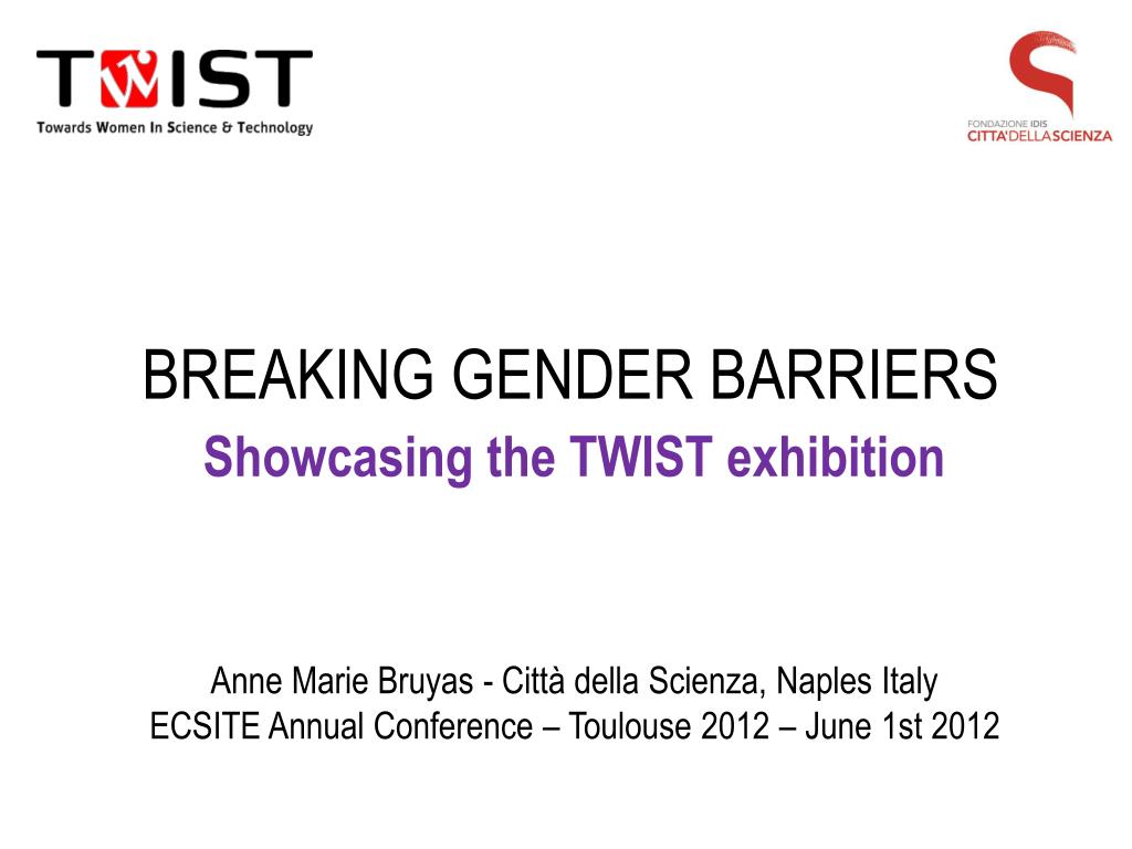 PPT - BREAKING GENDER BARRIERS PowerPoint Presentation, free download ...