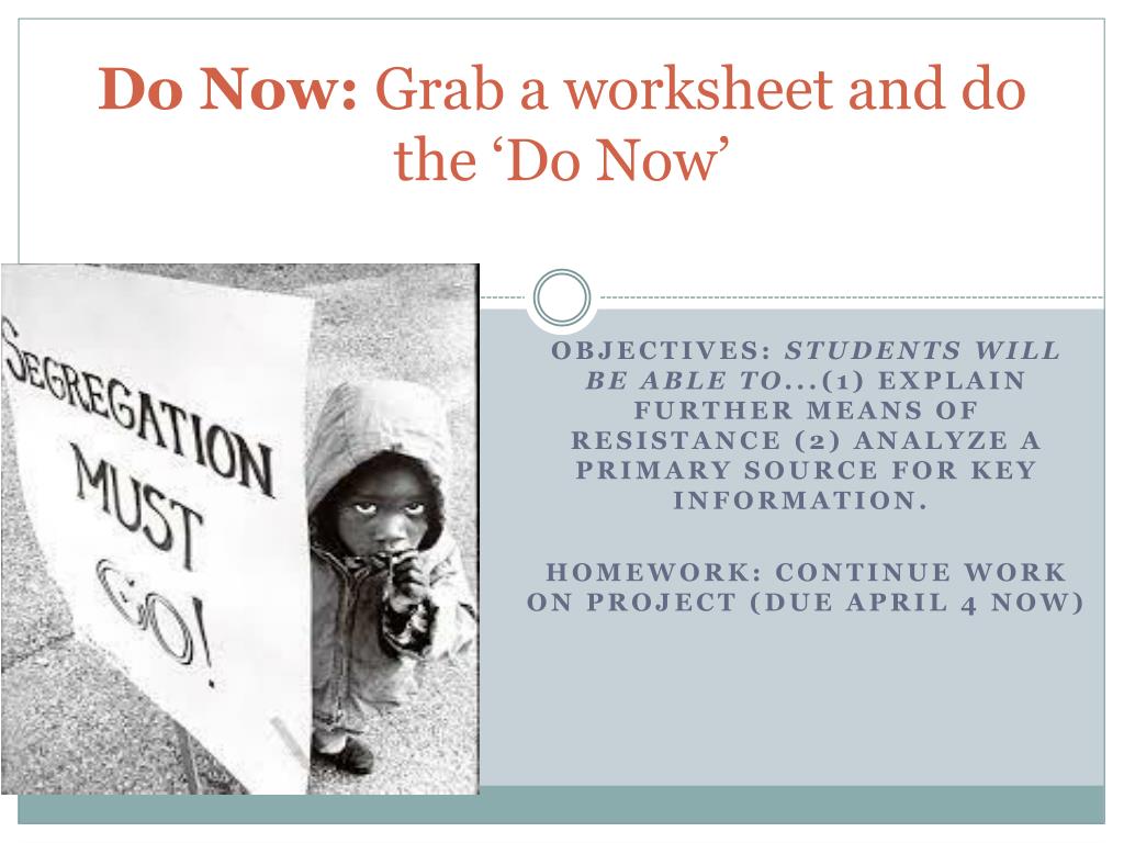 PPT - Do Now: Grab a worksheet and do the ‘Do Now’ PowerPoint ...