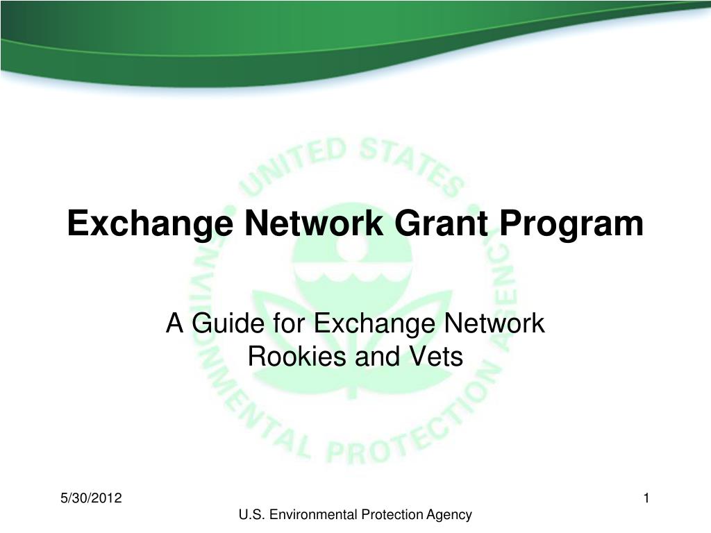 PPT - Exchange Network Grant Program PowerPoint Presentation, free ...