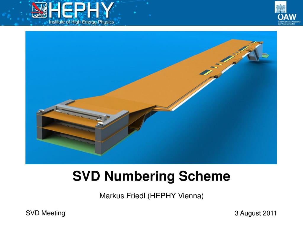 PPT - SVD Numbering Scheme PowerPoint Presentation, free download - ID ...