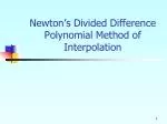 PPT - Direct Method of Interpolation PowerPoint Presentation, free download - ID:2735234