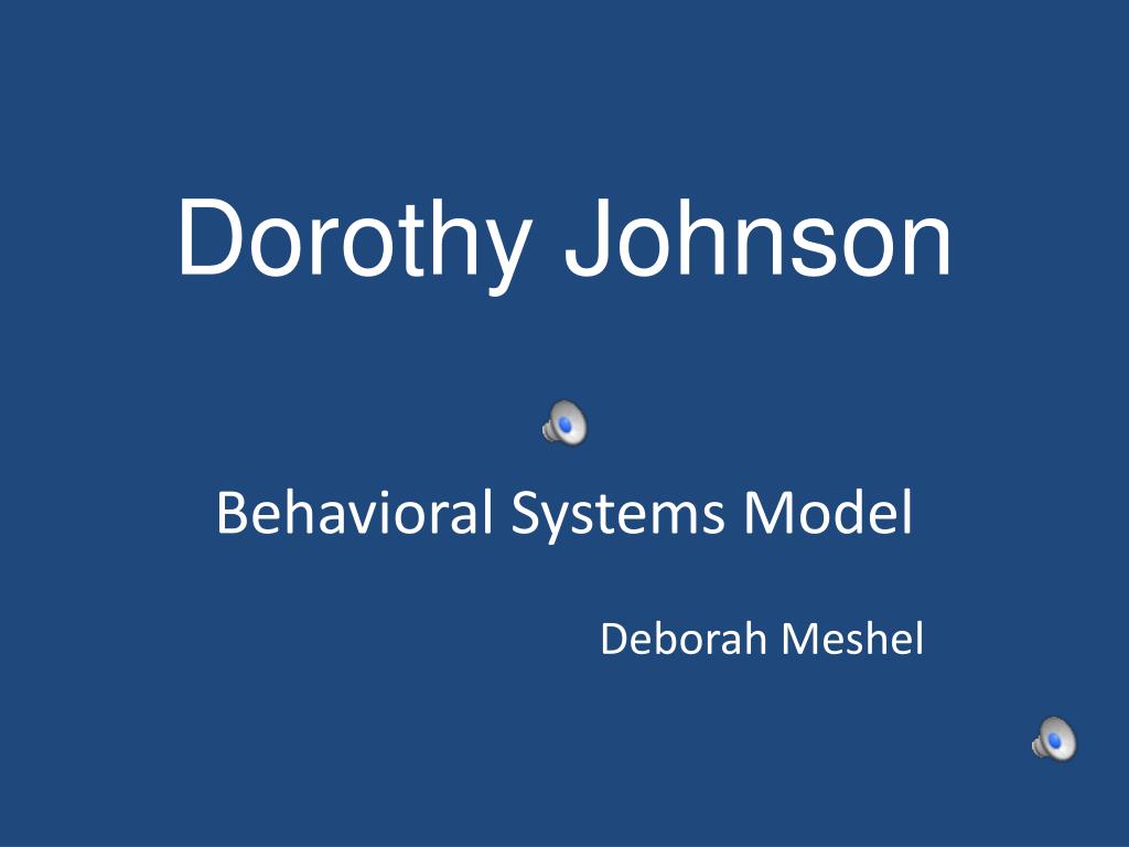 PPT - Dorothy Johnson PowerPoint Presentation, free download - ID:3189394