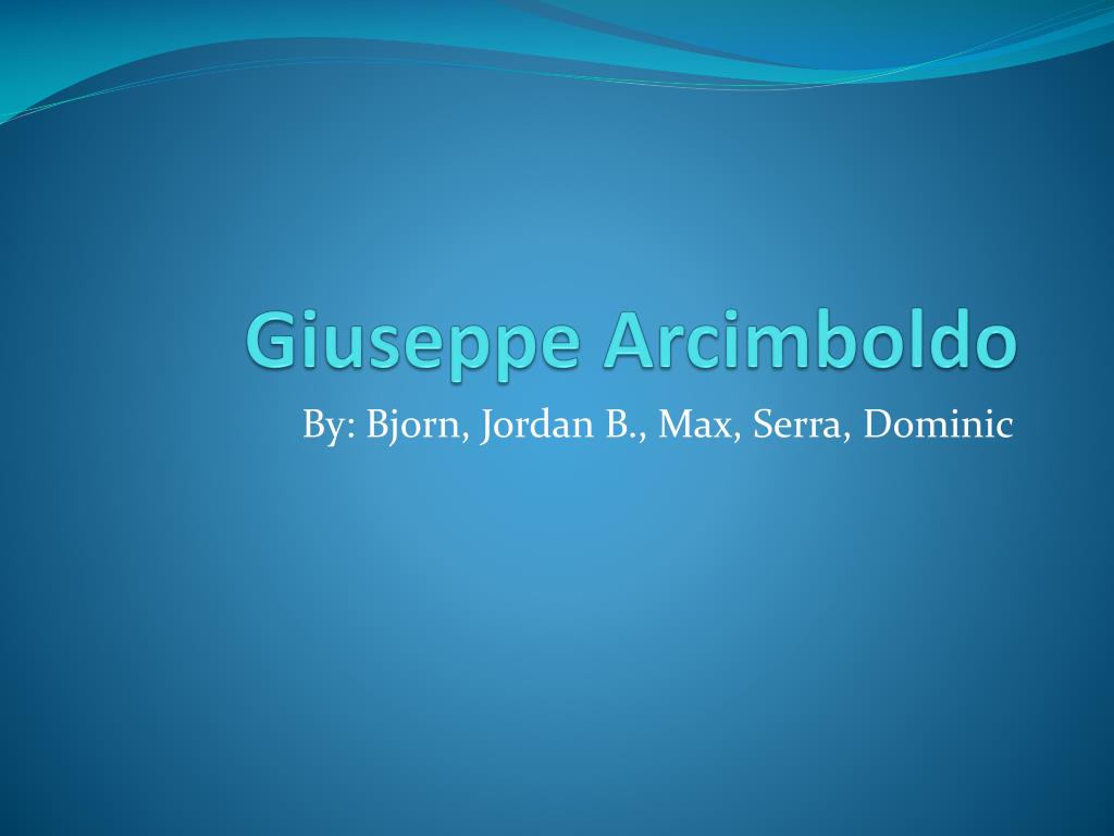 PPT - Giuseppe Arcimboldo PowerPoint Presentation, free download - ID ...