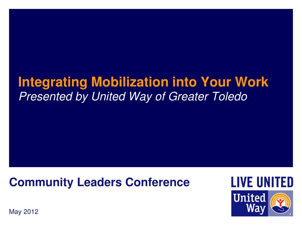 PPT - Integrating Mobilization into Your Work PowerPoint Presentation ...