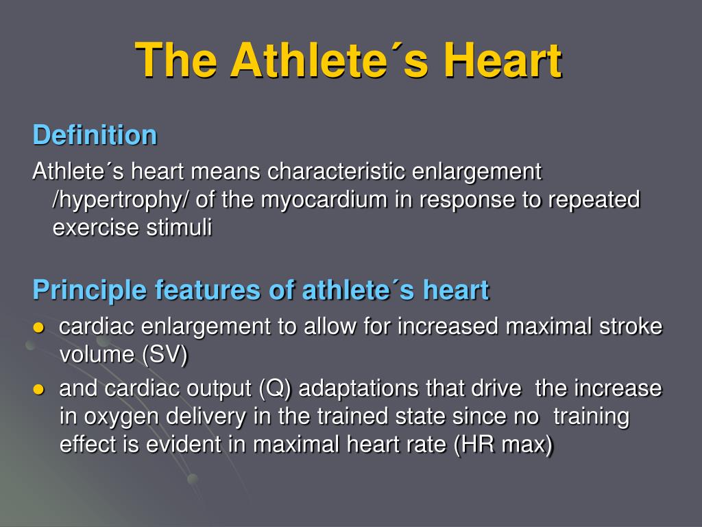 PPT - The Athlete´s Heart PowerPoint Presentation, free download - ID ...