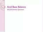 PPT - Acid-Base Balance Interactive Tutorial PowerPoint Presentation ...