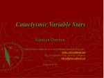 PPT - Variable Stars PowerPoint Presentation, free download - ID:1479001