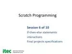 PPT - Scratch Programming For Kids PowerPoint Presentation, free download - ID:10403922