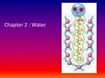 PPT - Chapter 3: Water and Life PowerPoint Presentation, free download ...