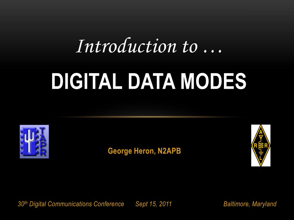 PPT - George Heron, N2APB PowerPoint Presentation, free download - ID ...