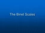 PPT - STANFORD-BINET 5 PowerPoint Presentation, free download - ID:325339
