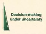 PPT - Decision making under uncertainty PowerPoint Presentation, free ...