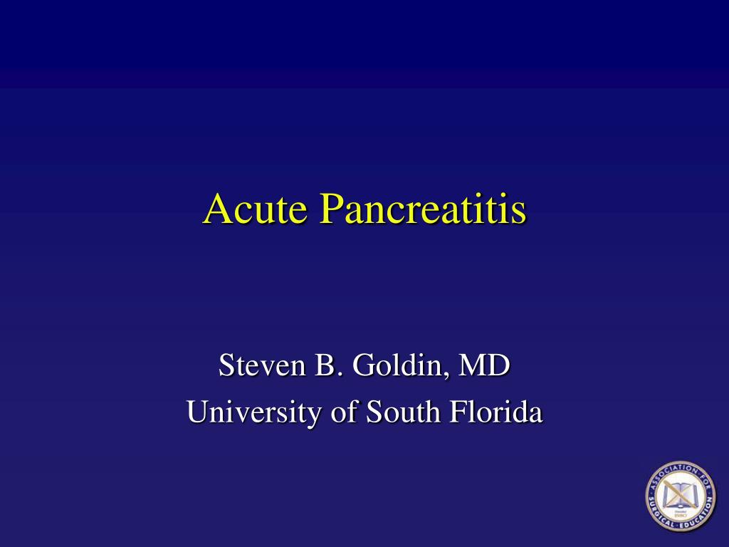 PPT - Acute Pancreatitis PowerPoint Presentation, free download - ID ...