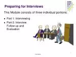 PPT - Preparing for university interviews PowerPoint Presentation, free ...
