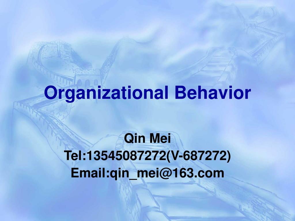 PPT - Organizational Behavior PowerPoint Presentation, free download ...