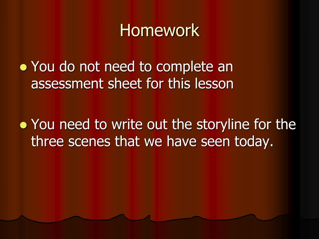 PPT - Homework PowerPoint Presentation, free download - ID:3209055
