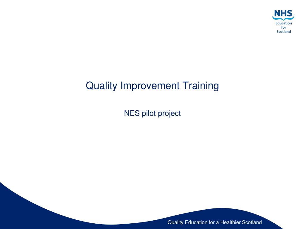 PPT - Quality Improvement Training PowerPoint Presentation, free ...