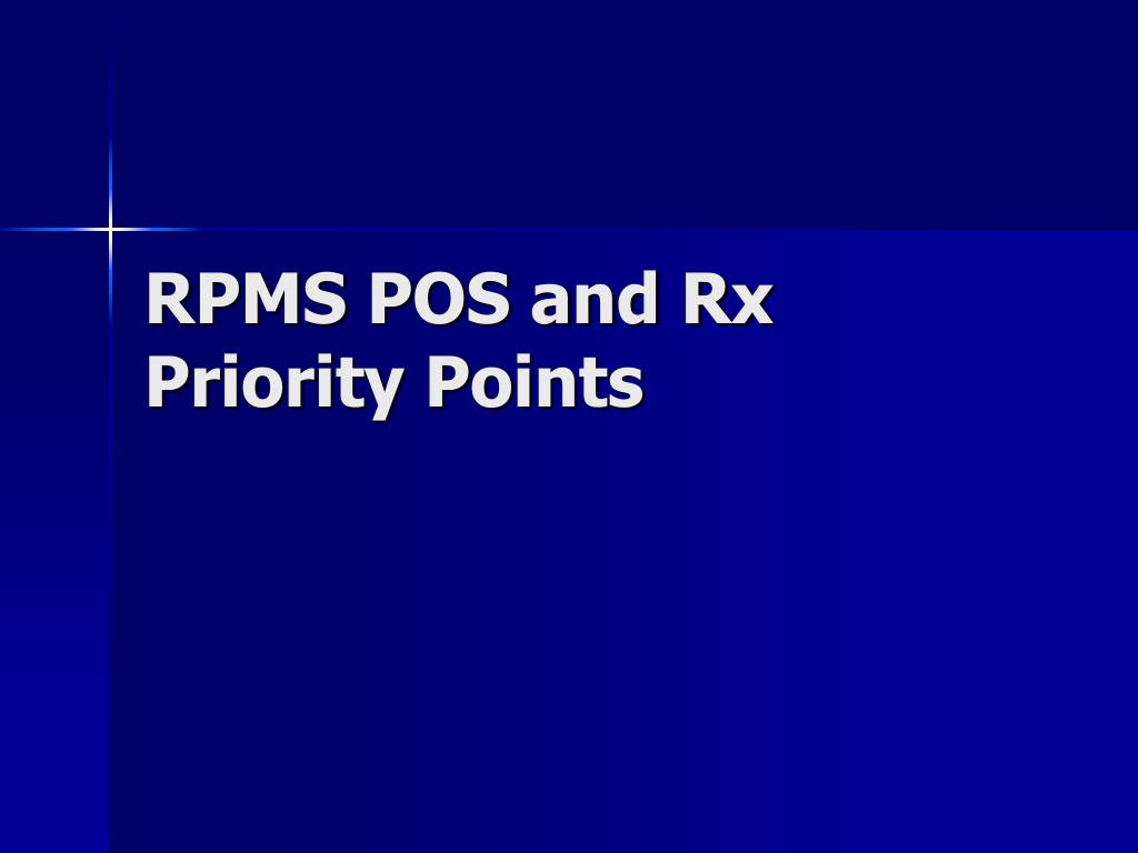 PPT - Understanding Rx Priority Points in POS Systems for Accurate ...
